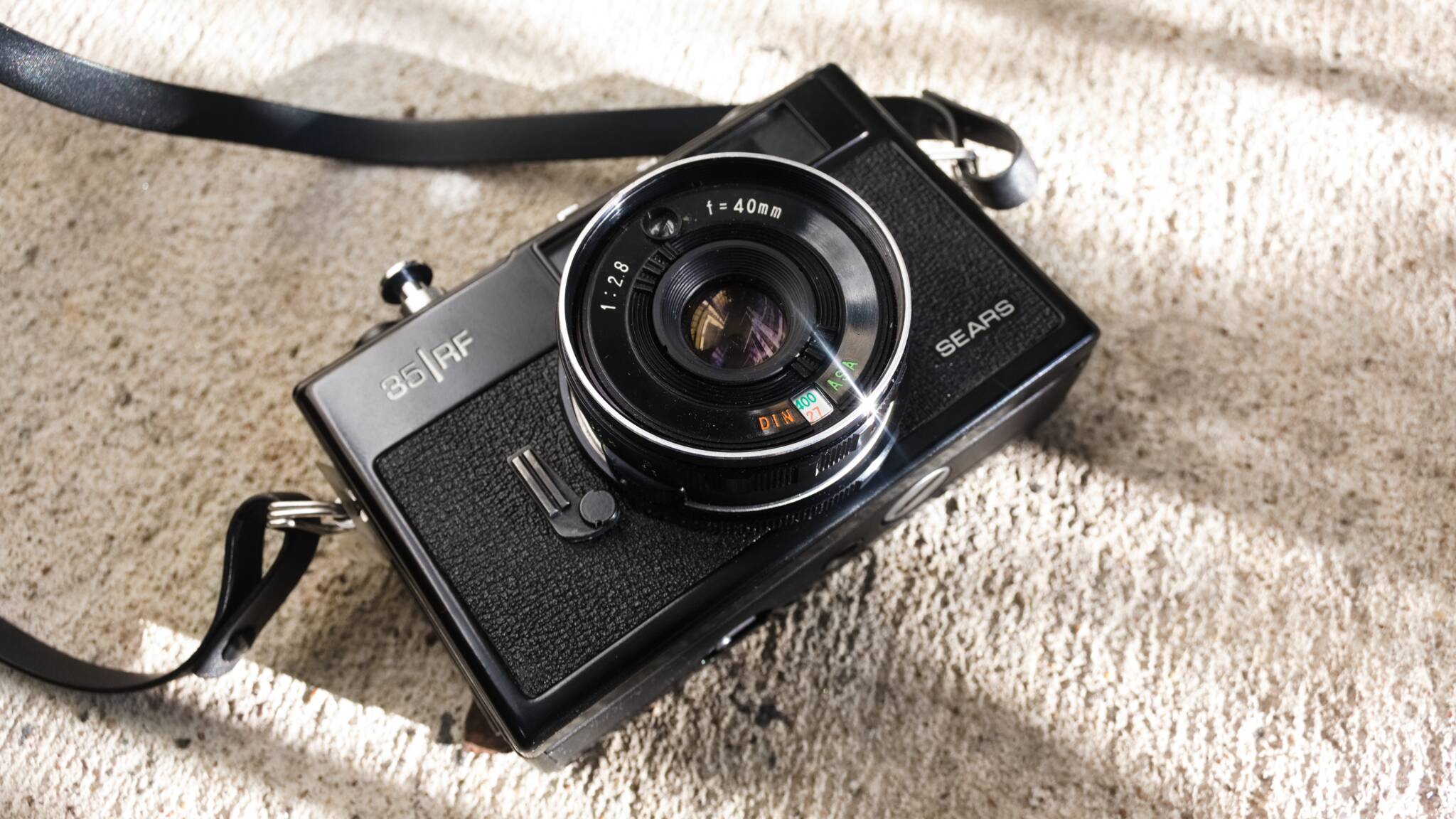 The Sears 35|RF: One that barely fits in my pocket.